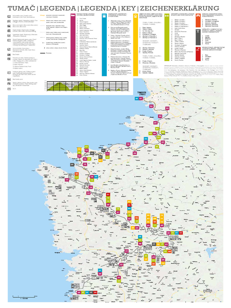Istra Bike - Parenzana - Map | PDF