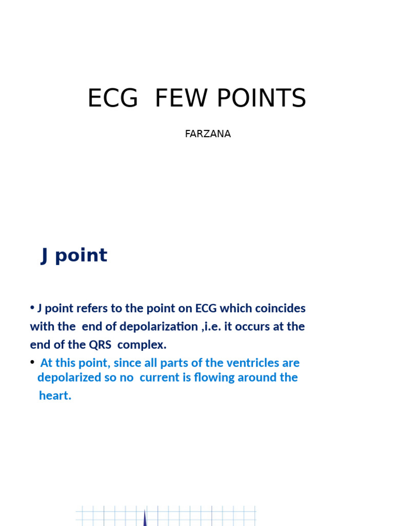 ECG Reading Algorithm Overview | PDF