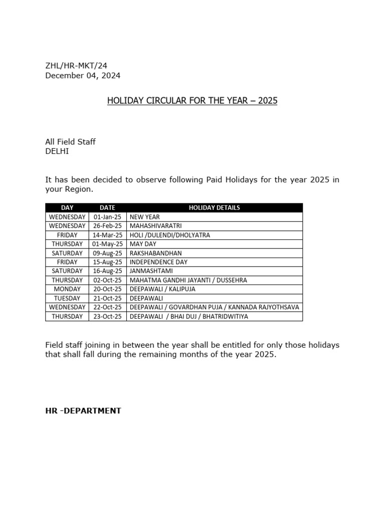 Holiday 2025 (Field) - GR + Xperia + Katalyst + Urja + Geo + Navdisha ...