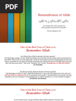 Rewards For Dhikr Chart | PDF | Prophets And Messengers In Islam | Tawhid