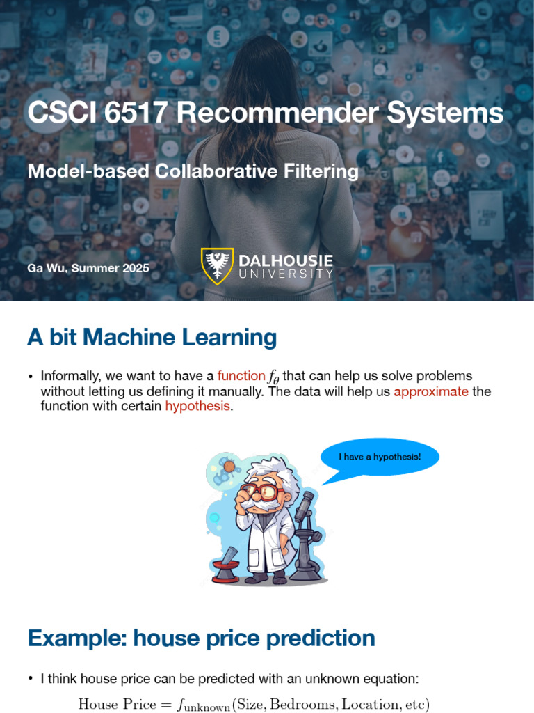 C3 - Model-Based Collaborative Filtering | PDF | Machine Learning ...