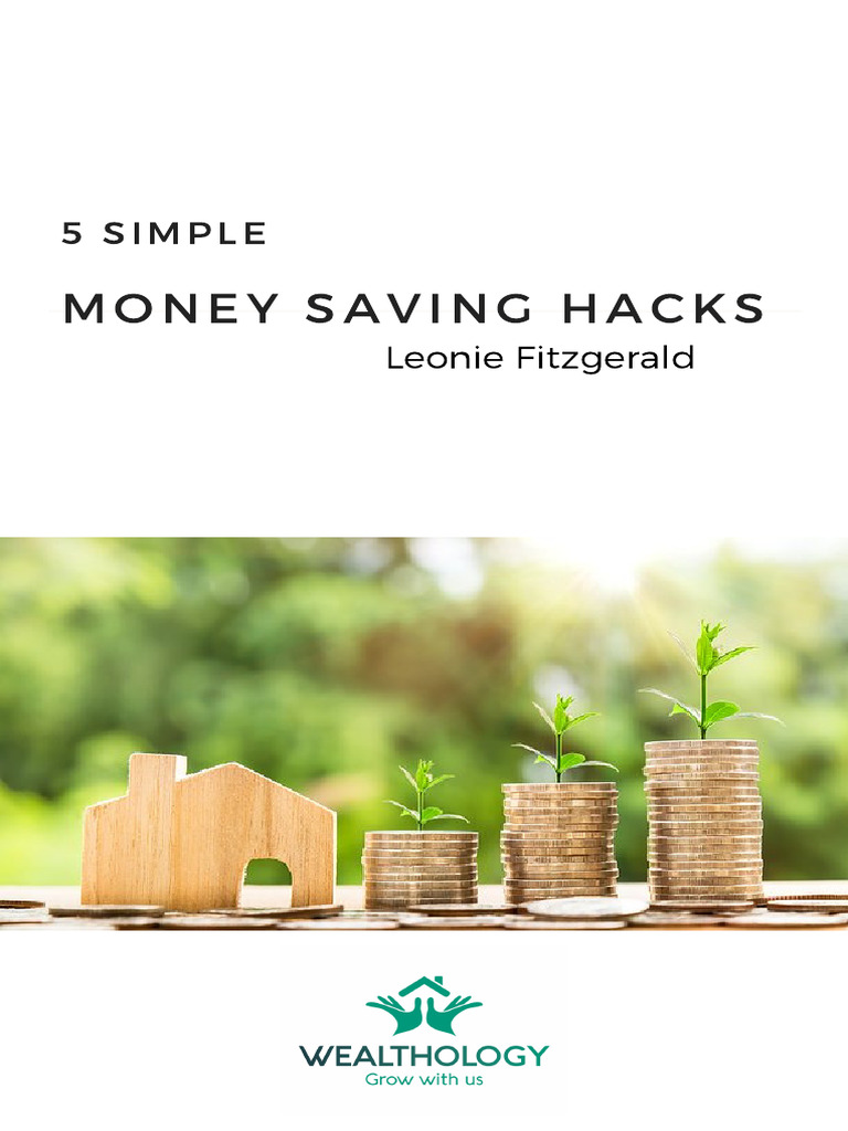 E Book 5 Simple Money Saving Hacks | PDF | Banks | Budget