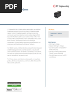 CBM-400 Datasheet 044 Web | PDF | Computer Network | Modem