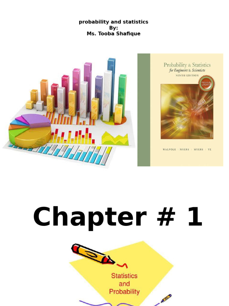 Chapter # 1 Probability and Statistics | PDF | Statistics | Sampling ...