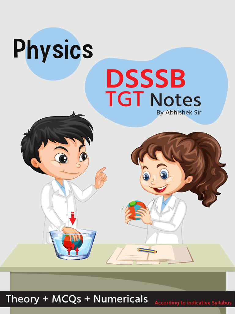 DSSSB TGT Physics Complete | PDF | Electric Current | Electrical Resistivity And Conductivity