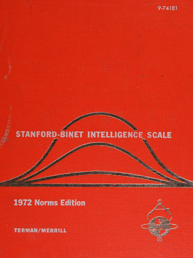 Stanford-Binet Intelligence Scale - Manual For The Third - Lewis ...