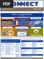 Eskom Fault Reporting Guide for WC | PDF | Call Centre | Computing