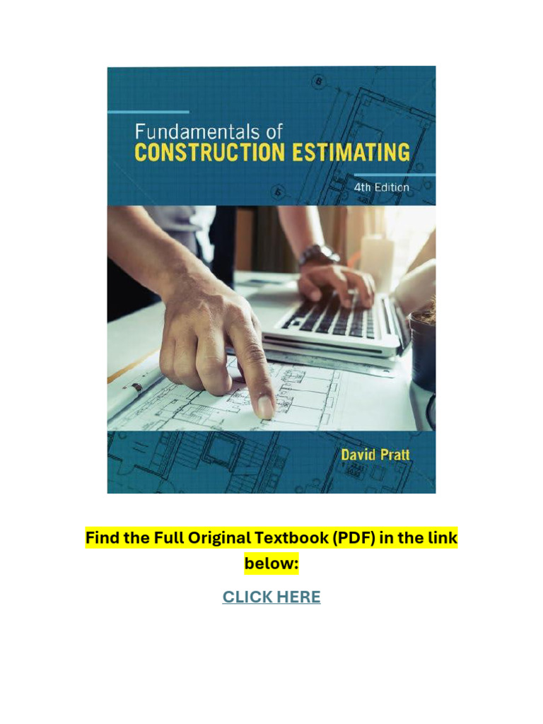 Fundamentals of Construction Estimating | PDF | Accuracy And Precision ...