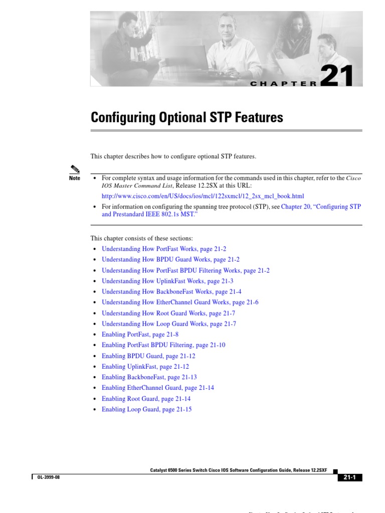 Configuring Optional STP Features: IOS Master Command List, Release 12 ... Configuring Optional STP Features: IOS Master Command List, Release 12 ...