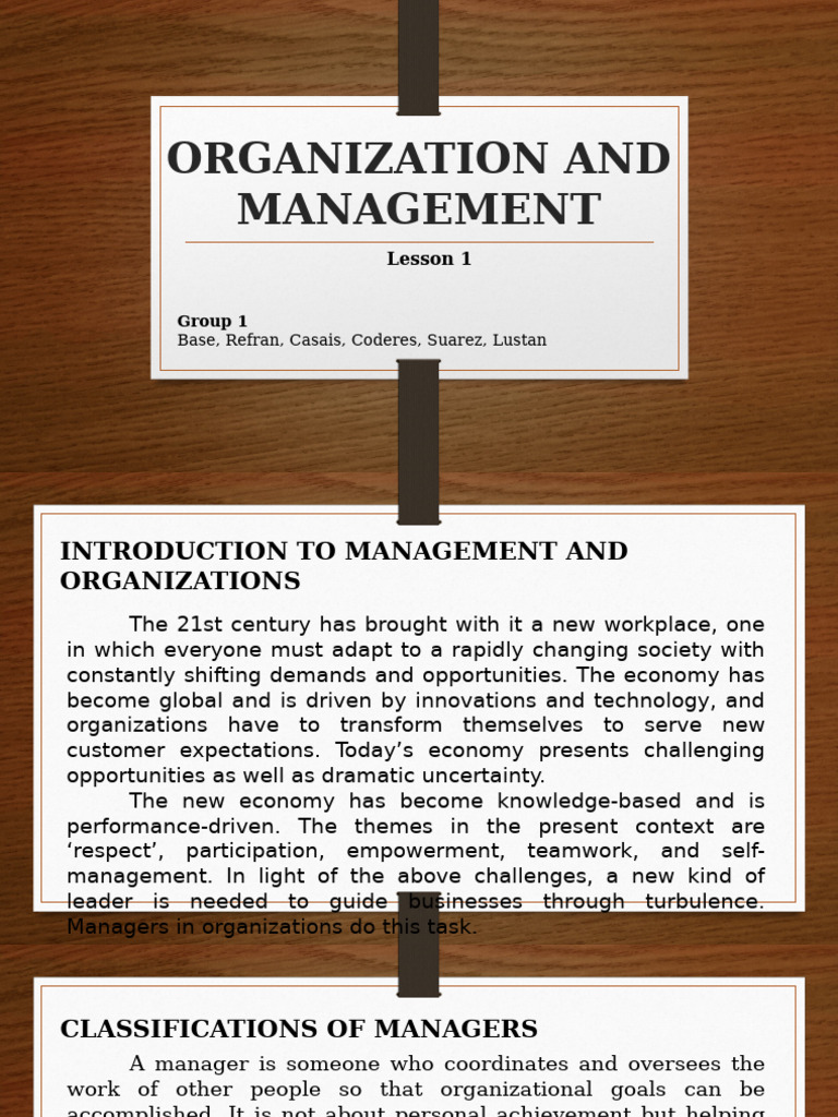 Introduction to Management Concepts | PDF | Skill | Cognition