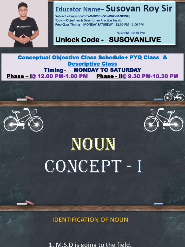 Noun Concept 1 | PDF