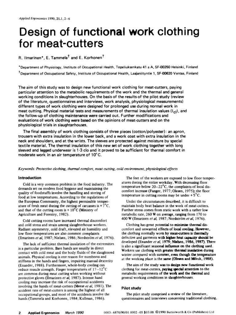 Meat Cutters Dress | PDF | Sock | Clothing