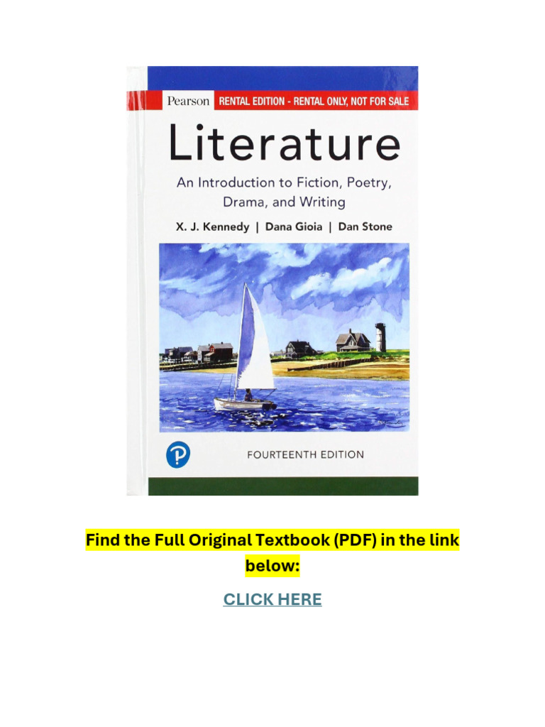 Literature: An Intro to Fiction & Poetry | PDF | Poetry | Metre (Poetry)