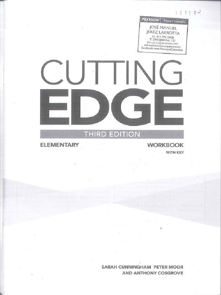 Cutting Edge - Elementary - Workbook | PDF