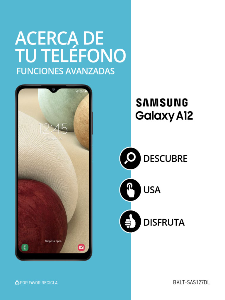 Galaxy a12 | PDF | Cámara | Archivo de computadora