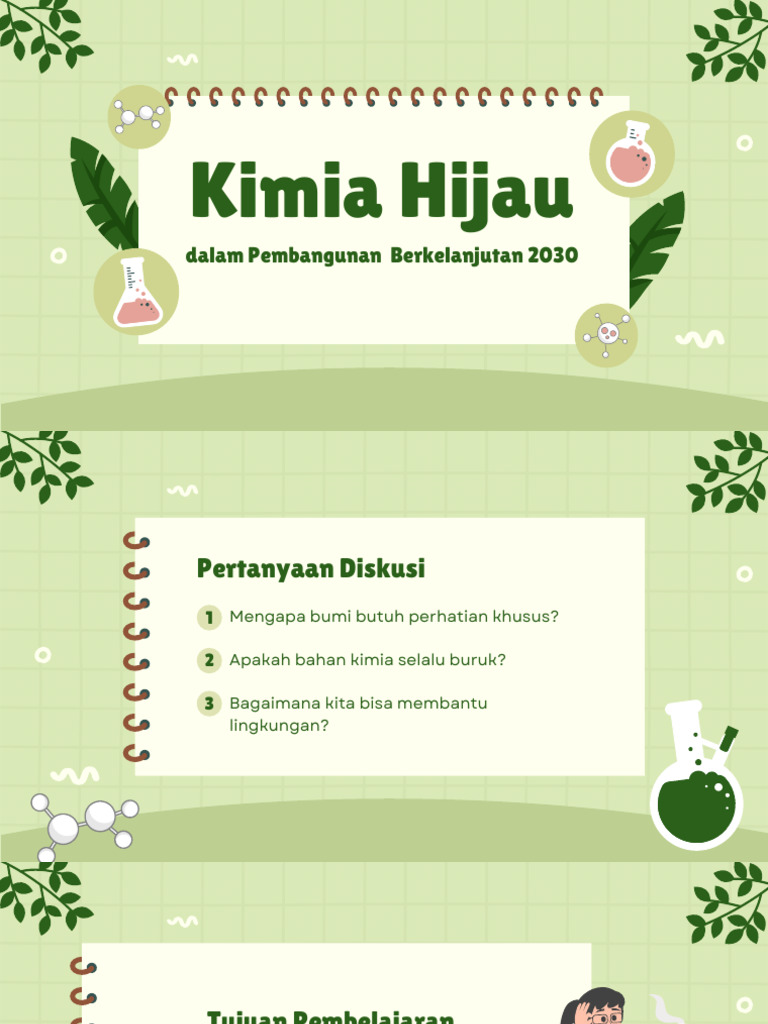 Materi Ajar IPA Kimia Presentasi Hijau Ilustrasi - 20250730 - 220055 ...