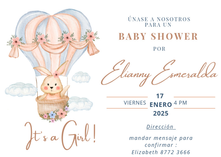 Baby Shower Elianny Esmeralda en Granada | PDF