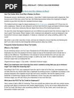Legal Regulations of Tip Pooling and Tip Sharing in The United ST PDF ...