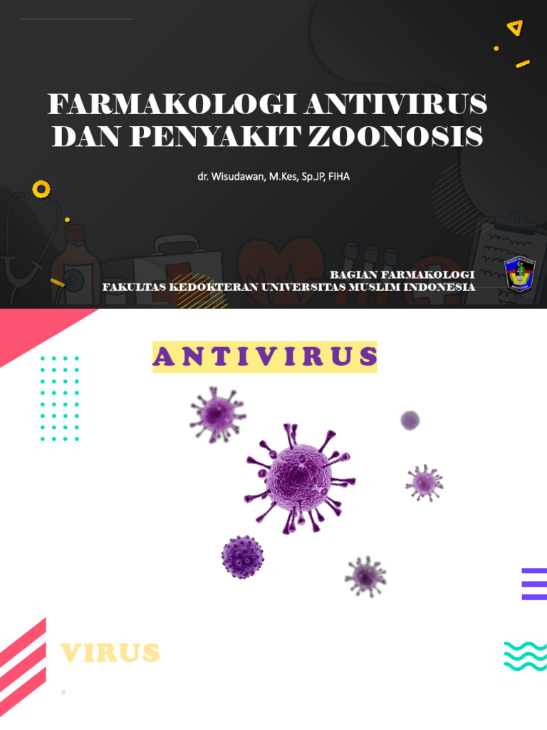 Farmakologi Antivirus Converted Compressed | PDF