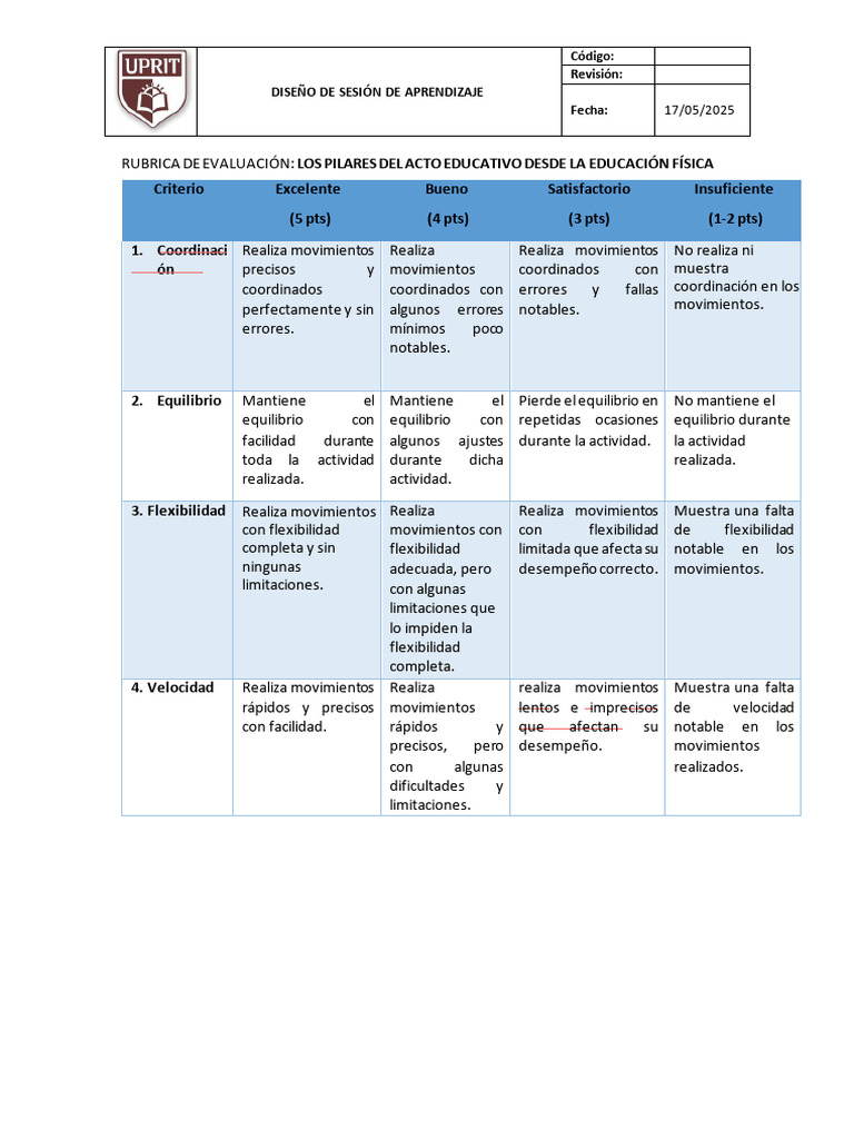 RUBRICA DE INFOGRAFÍA R | PDF
