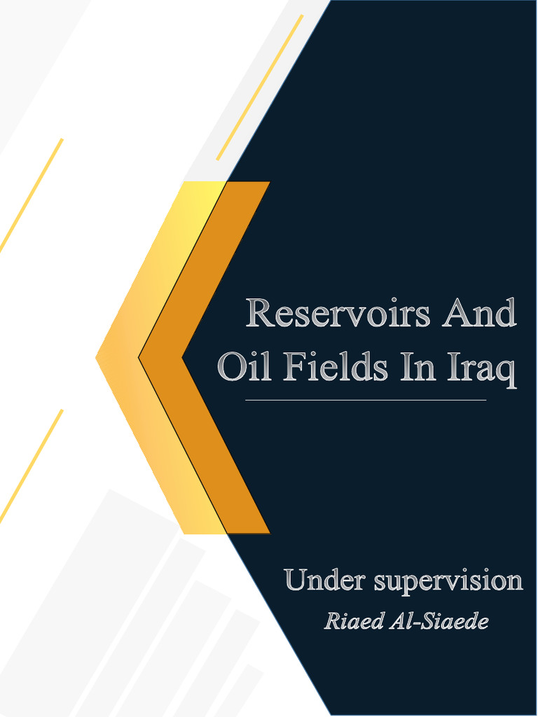 Reservoirs and Oil Fields in Iraq | PDF | Limestone | Petroleum Reservoir