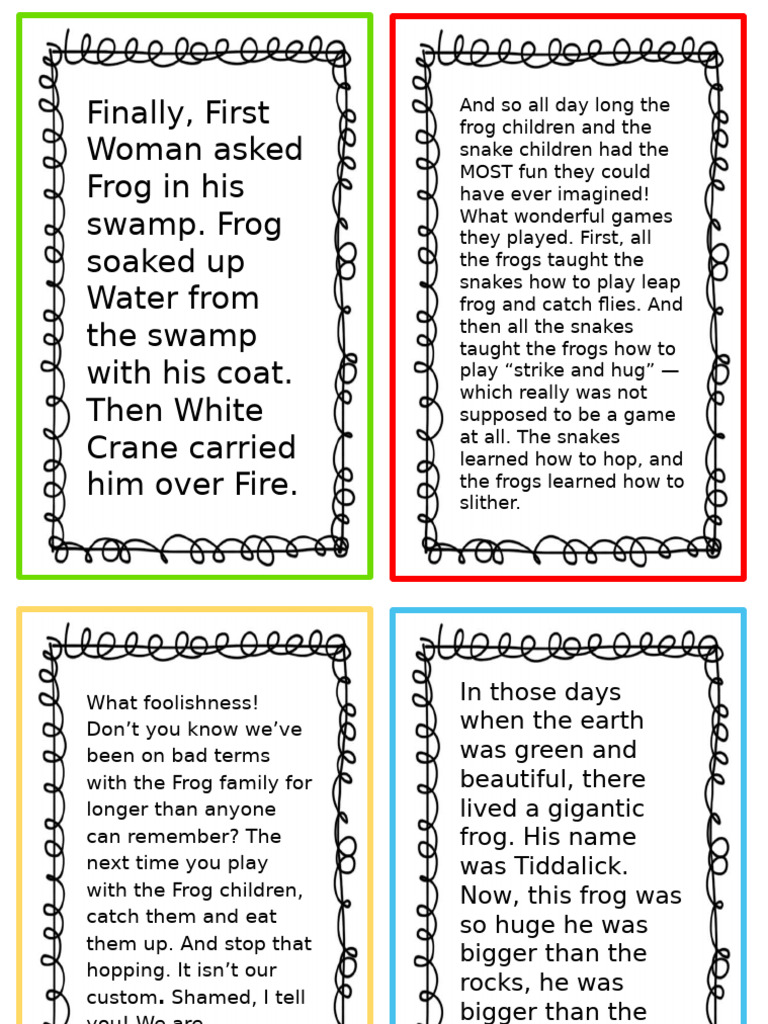 Frog Folklore and Facts | PDF | Frog | Amphibian