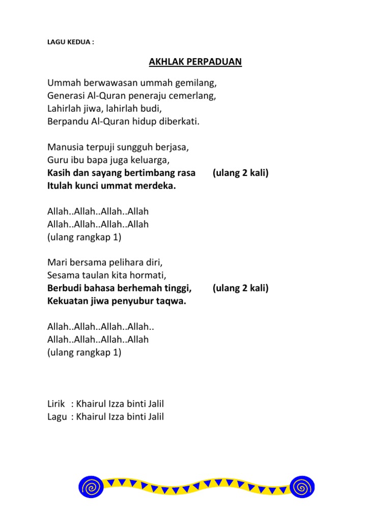 Lirik Nasyid | PDF