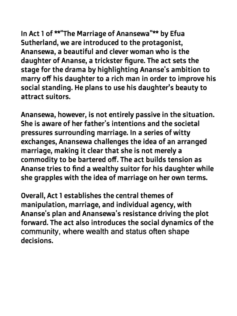 anansewa | PDF