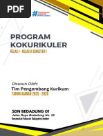 Program Kegiatan Kokurikuler Kls 1 Bu Ratna | PDF