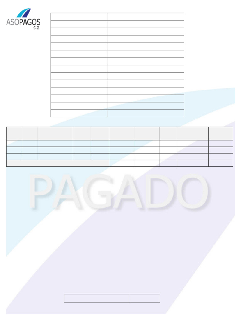 Planilla Junio | PDF | Servicios financieros