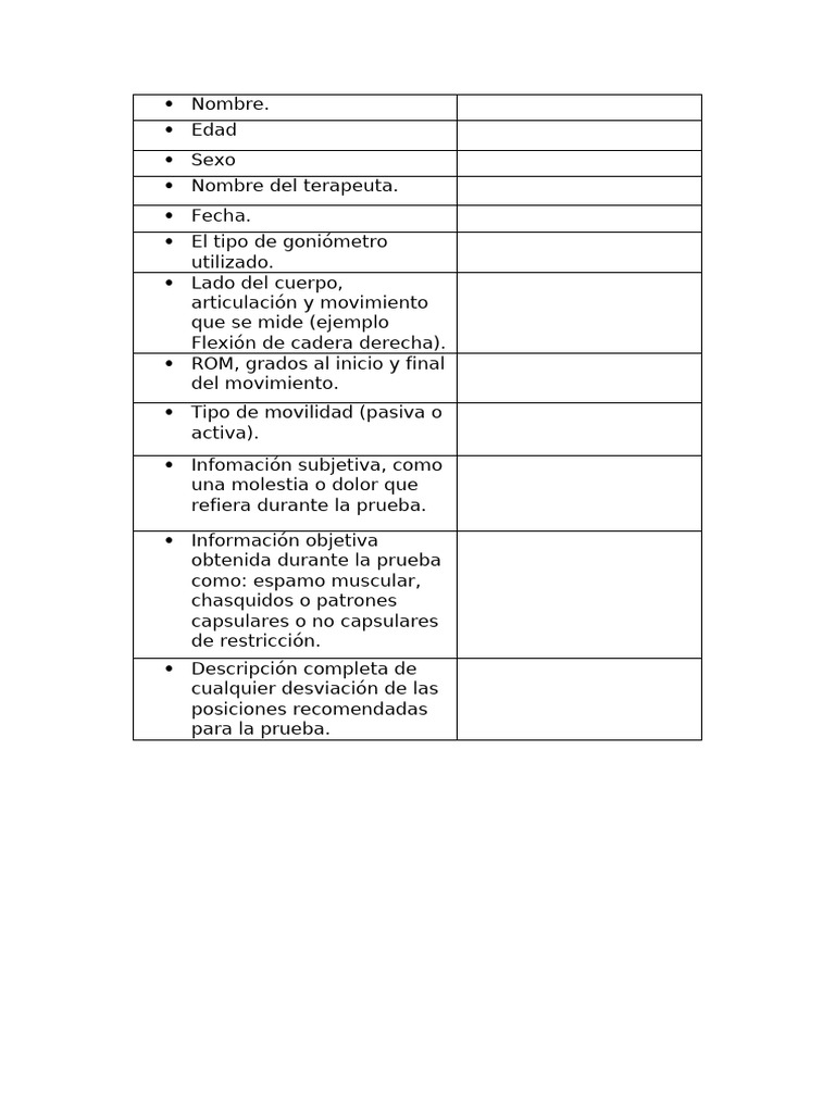 Tablas M I 2 | PDF | Tobillo | Sistema musculoesquelético