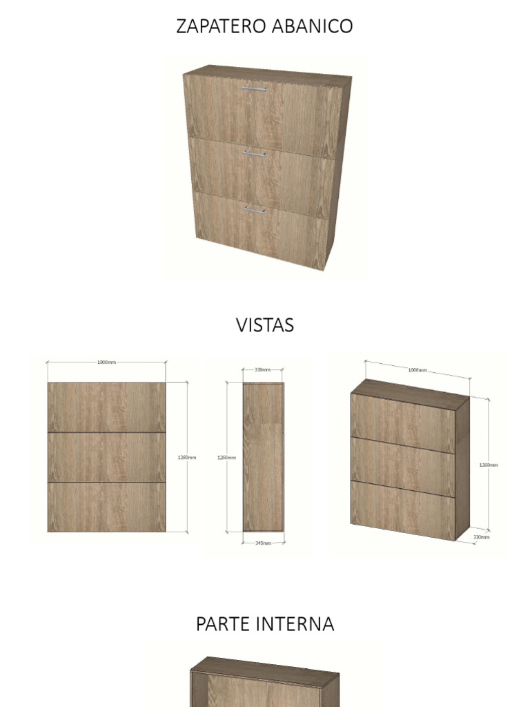 Zapatero Abanico | PDF