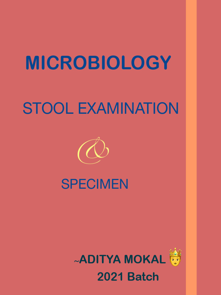 STOOL Examination | PDF