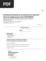 Guía para Obtener Constancia Fiscal Infonavit | PDF | Informática