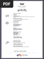 Westin in Room Menu PDF | PDF