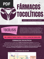 Farmacología de Uteroinhibidores | PDF | Parto | Prostaglandina
