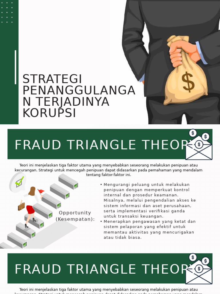 Strategi Anti-Korupsi Berdasarkan Fraud Triangle | PDF