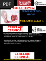 Protocolo de Cerclaje Cervical en Obstetricia | PDF | Parto | El embarazo