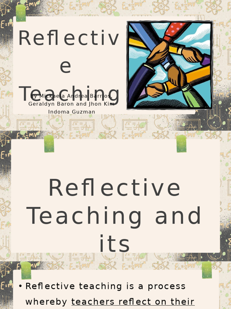 BARRIOS Reflective Teaching and Its Significane | PDF | Mindset | Behavior Modification