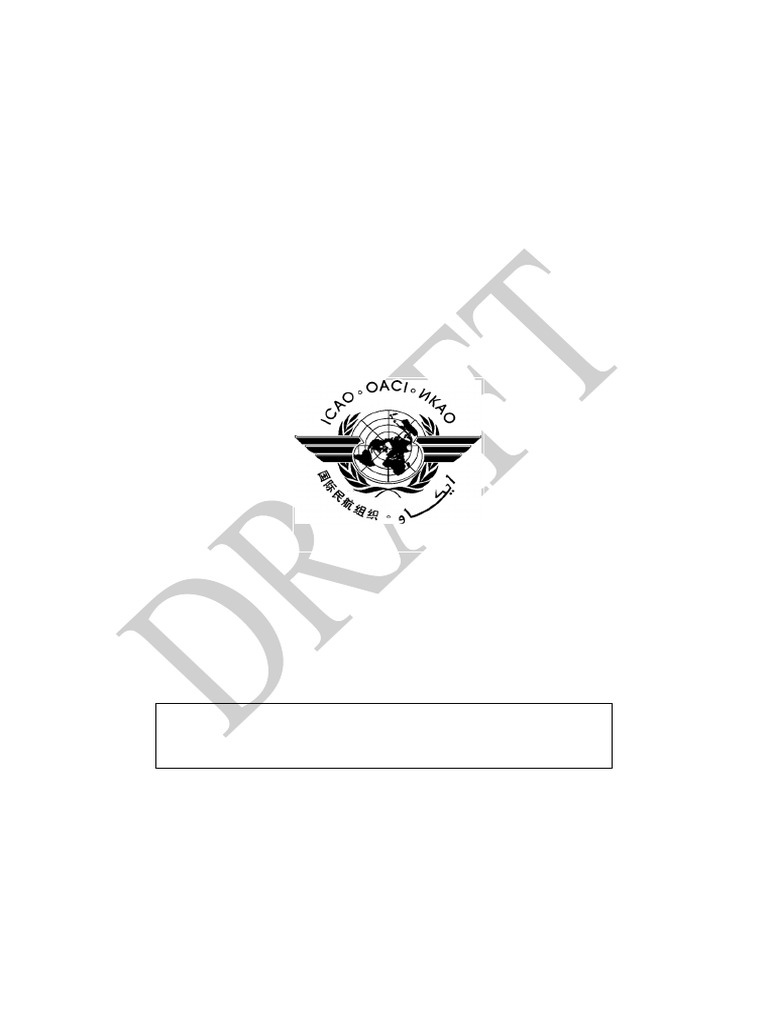 Draft Regional ATM Contingency Plan | PDF | Air Traffic Control ...