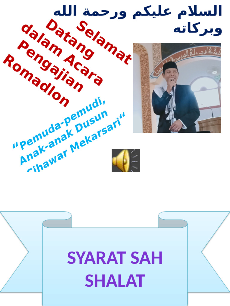 Syarat-Syarat Shalat | PDF