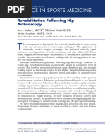 Hip Labral Tear Protocol | PDF | Physical Therapy | Hip