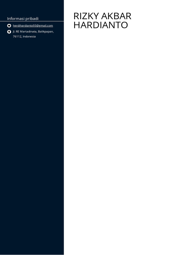 Cv Rizky Akbar Hardianto Pdf