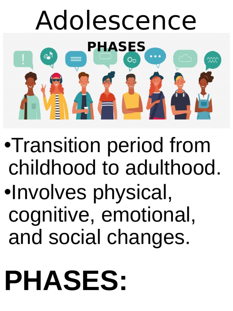 Understanding Adolescent Phases | PDF