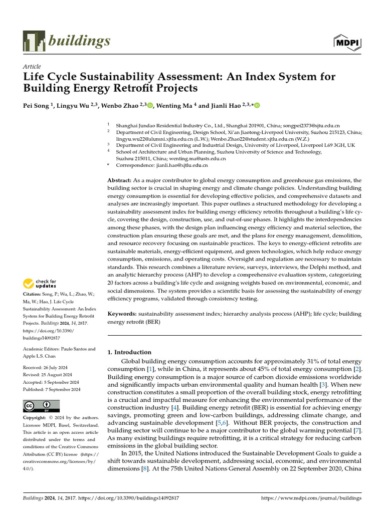 Life Cycle Sustainability Asse | PDF | Life Cycle Assessment | Sustainability