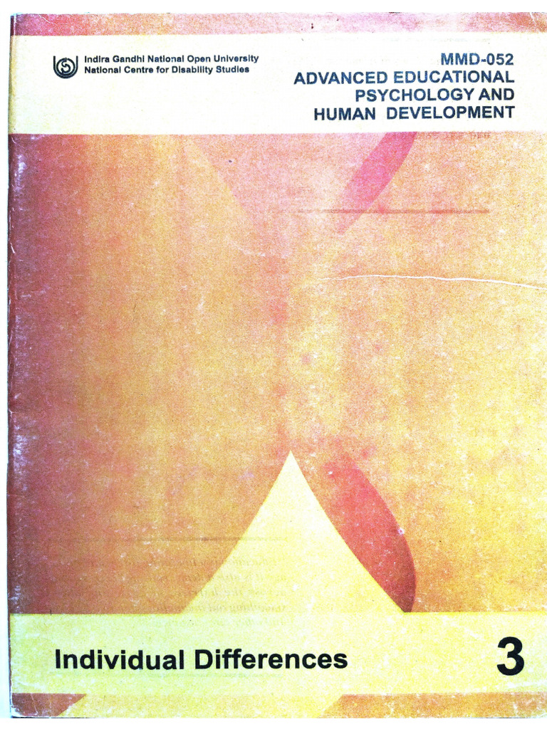Individual Differences | PDF