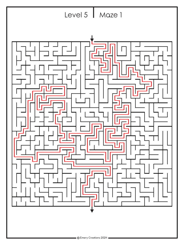 Level 5 Maze Challenges Collection | PDF