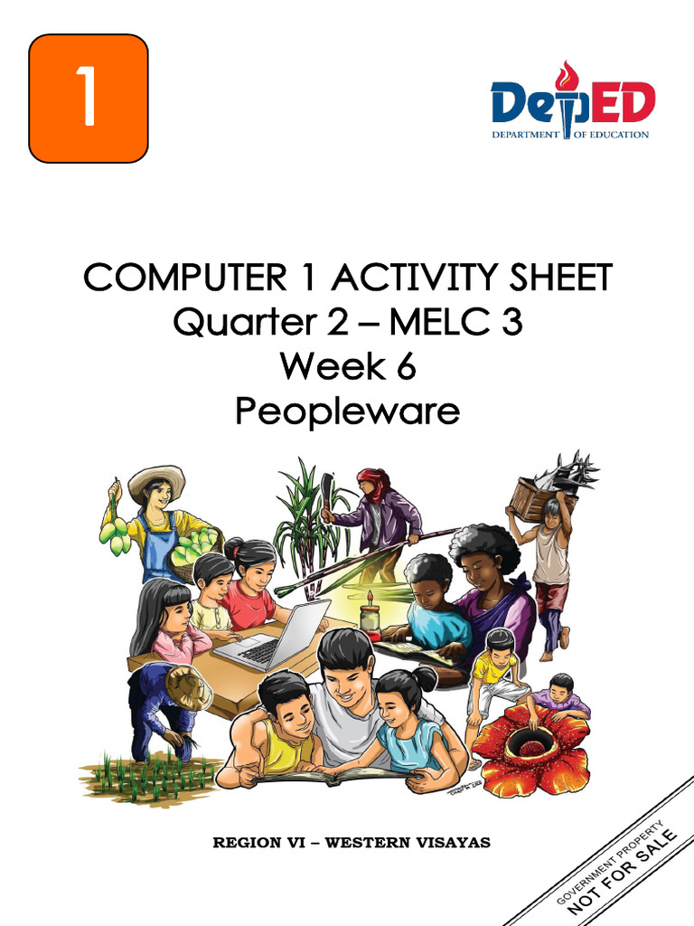 Peopleware Learning Activity Sheet | PDF | Learning | World Wide Web