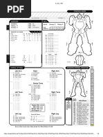 BattleTech Record Sheets (Flechs): Carrion Crow | PDF | Primate Anatomy ...