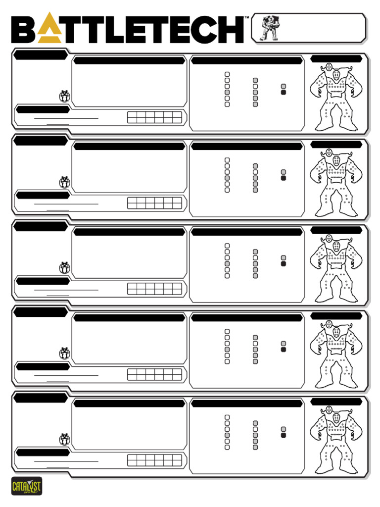 Gorgon Protomech Record Sheets | PDF | Battle Tech | Naval Artillery
